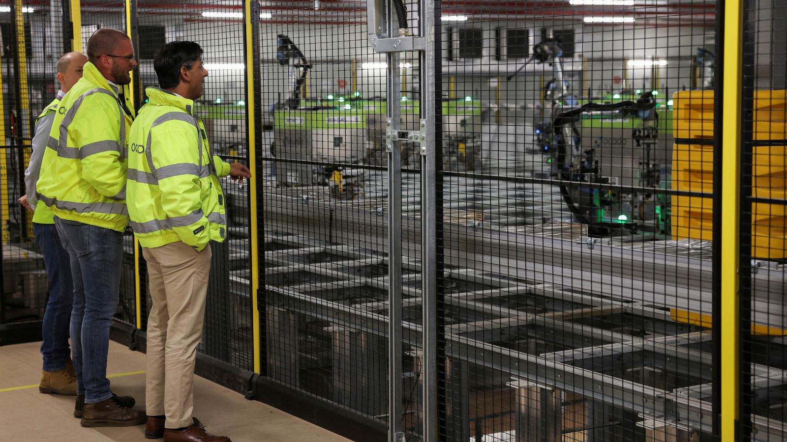 British PM Sunak hunts for votes among the robots at dawn | World News ...