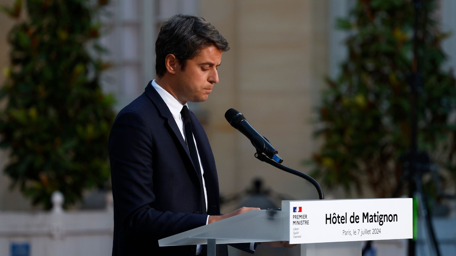 French PM Attal: I will hand my resignation on Monday morning | World ...