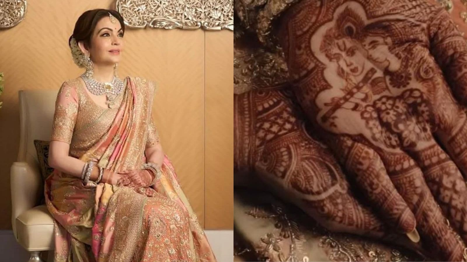 This is why Nita Ambani’s mehendi stands out from the rest | Fashion ...