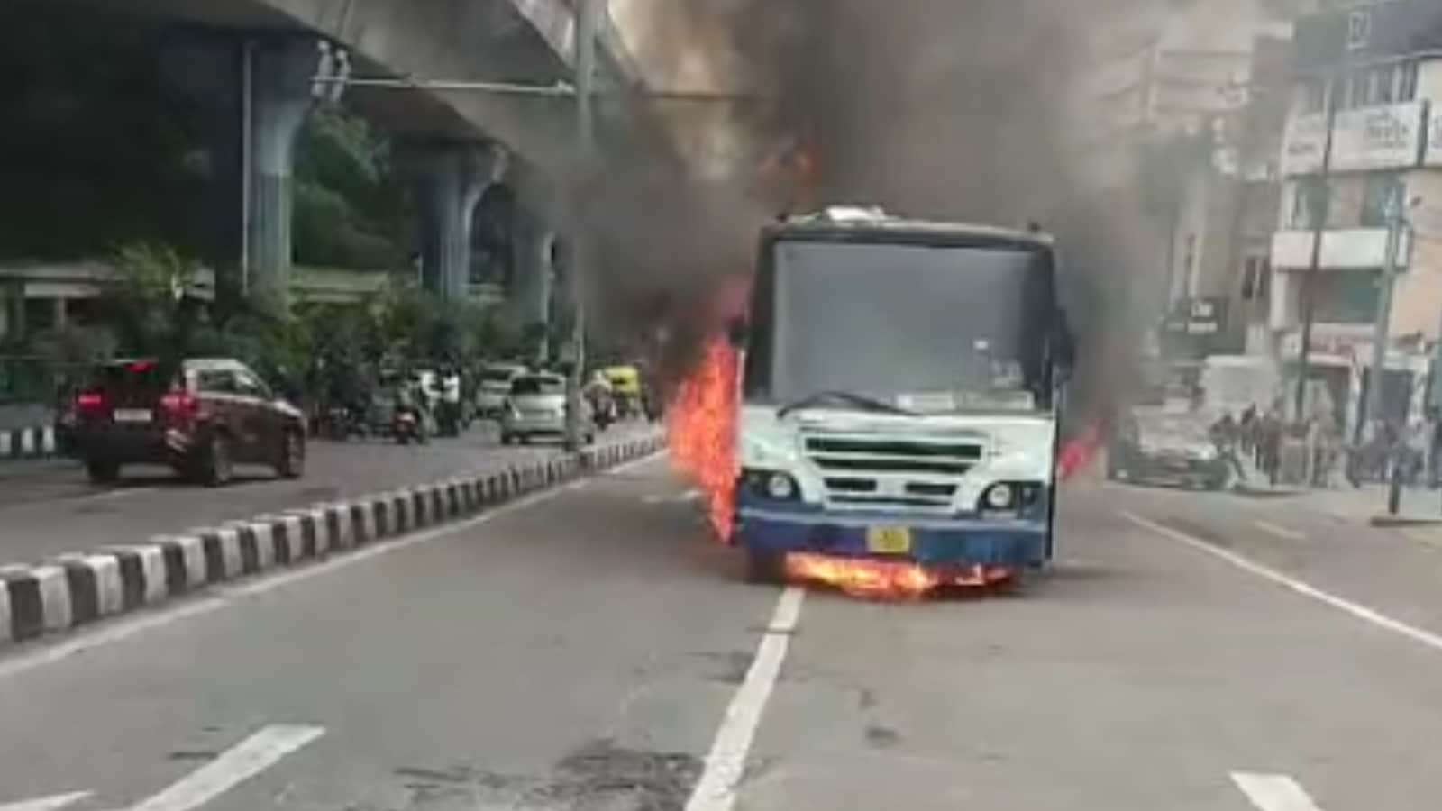 Bengaluru News Highlights: BMTC bus catches fire; Red alert in Dakshina ...