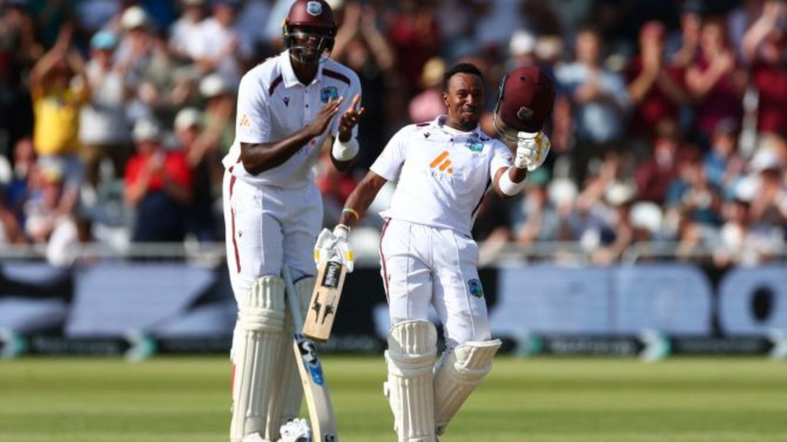Kavem Hodge reveals joke he told Mark Wood during his ‘brutal’ spell ...