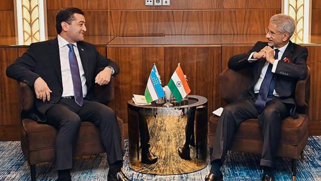 Jaishankar meets UN chief and Belarusian, Tajikistan, Uzbek counterparts in Kazakhstan | World ...