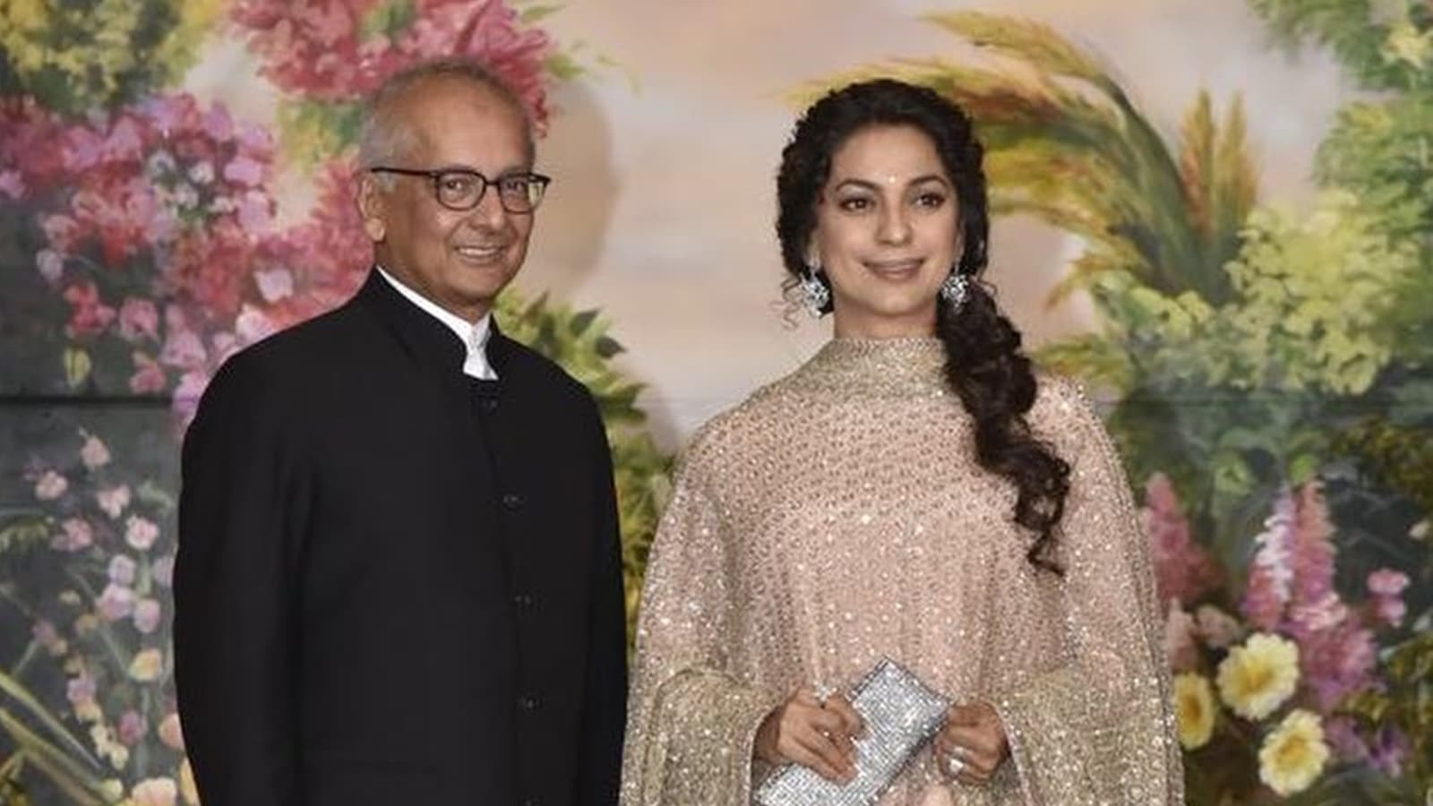 Juhi Chawla With Husband Jay Mehta Wedding