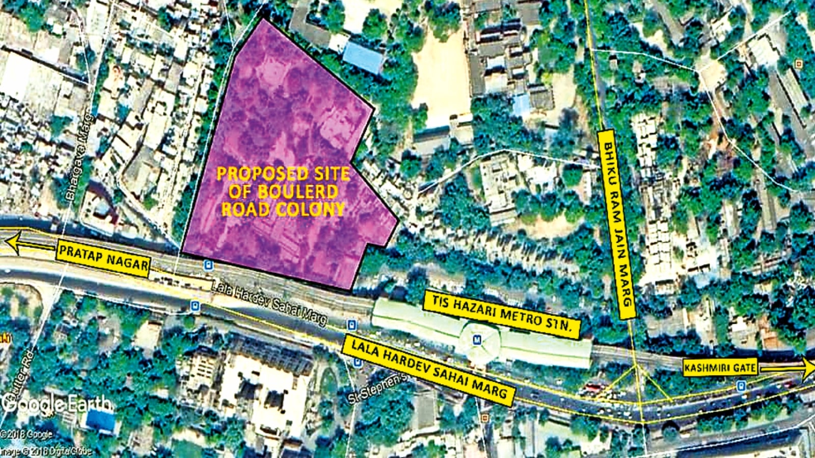 Boulevard Road rly colony in Delhi’s Civil Lines set for a makeover ...