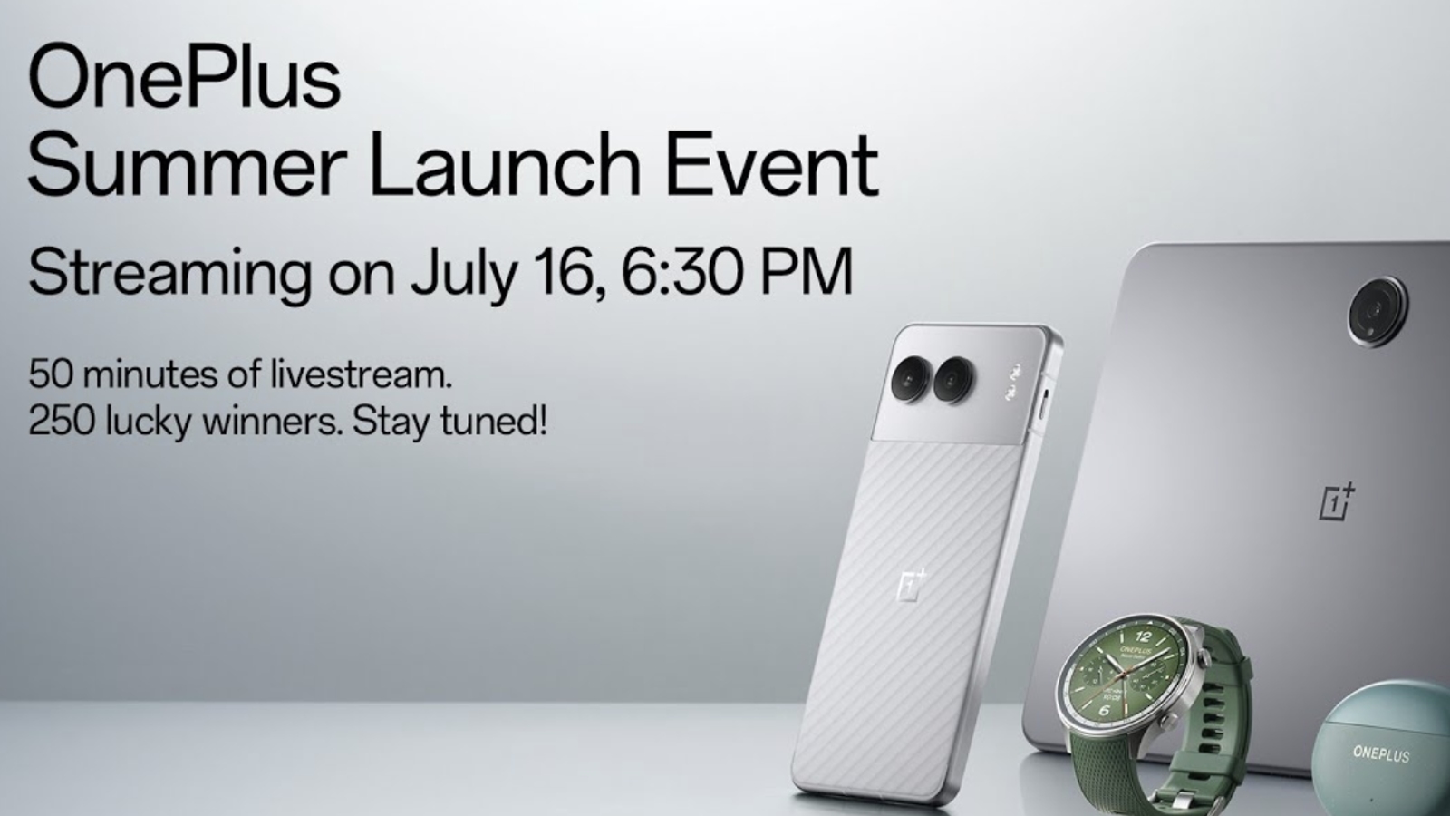 How to watch and what to expect from OnePlus Summer Launch event ...