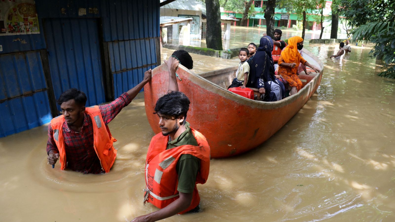 Floods wreak havoc in Bangladesh, 15 dead, millions displaced | World ...