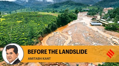 Landslides Before And After