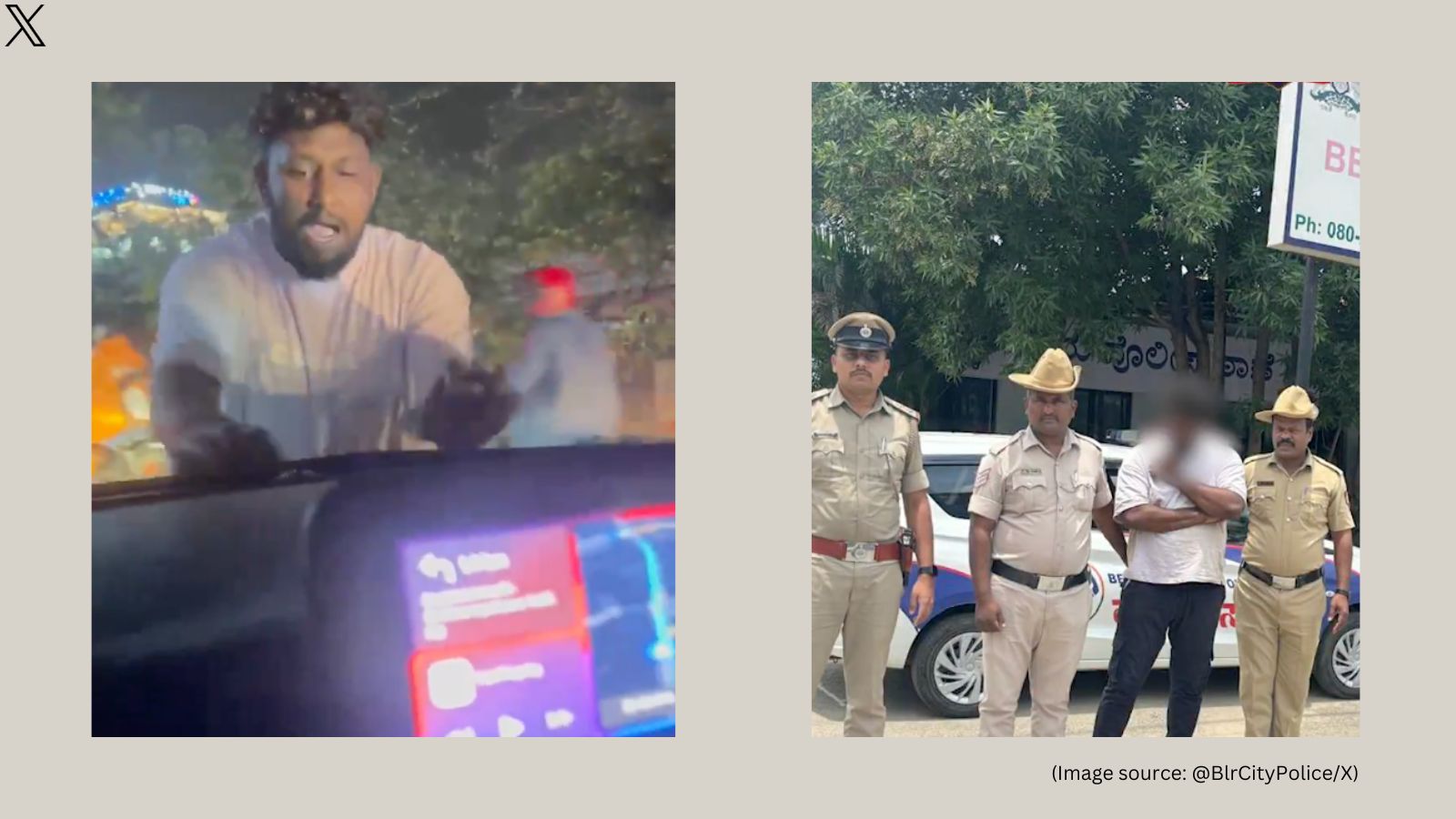 ‘Road rage ends in handcuffs’: Bengaluru police arrest man who harassed ...