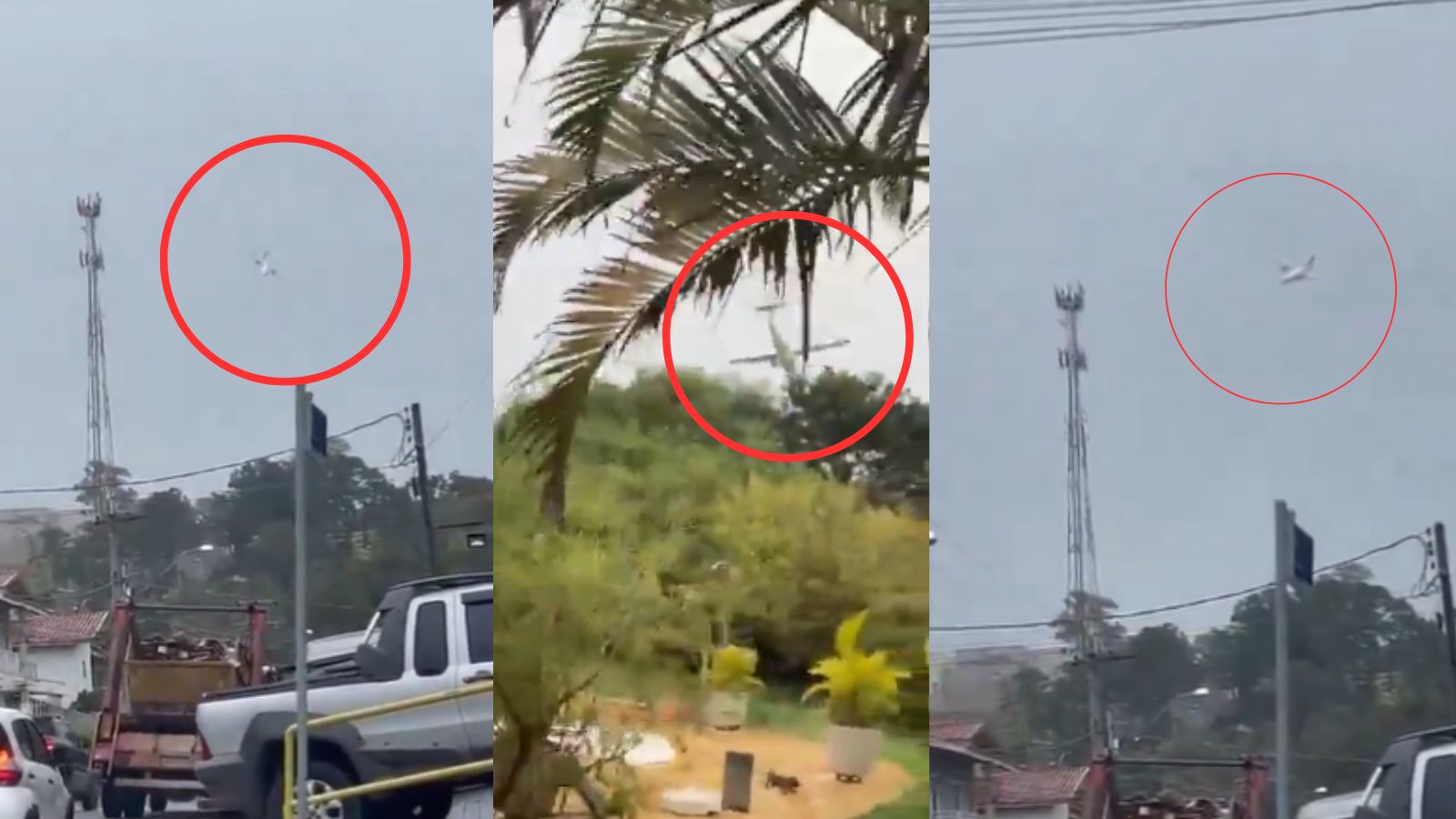 Watch | Horrific crash captured on video as plane carrying 62 crashes ...