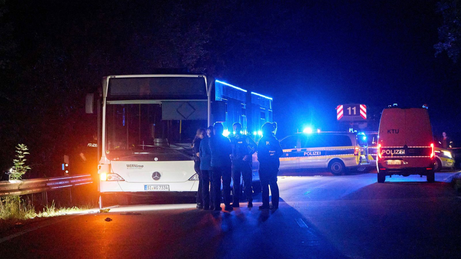 Woman arrested after six injured in knife attack on bus in Germany ...