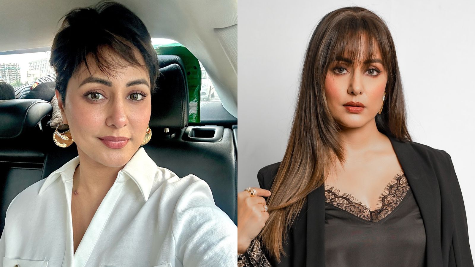 Hina Khan gets a wig made from her real hair amid cancer battle: ‘It ...