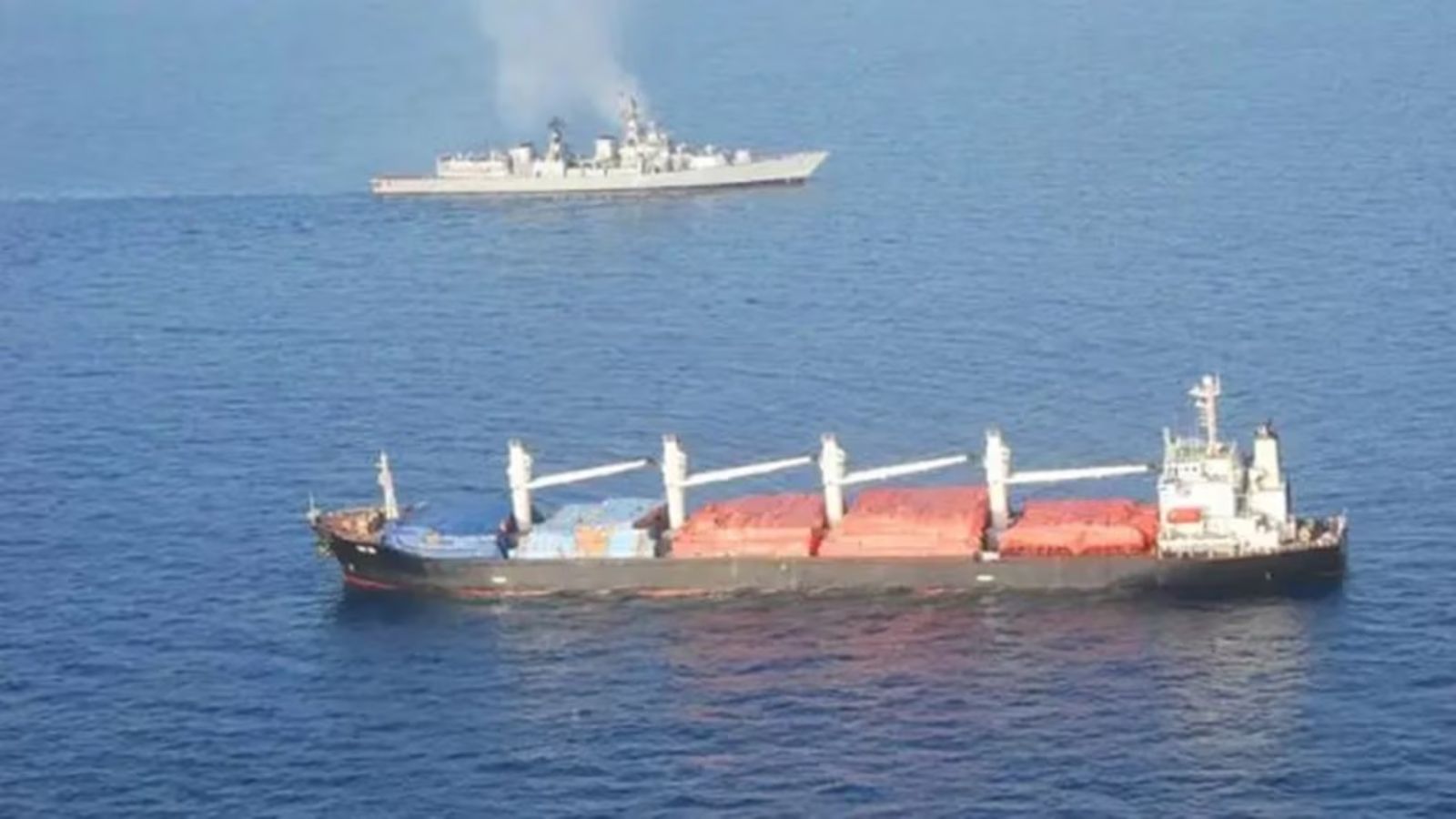 Suspected missile attack by Yemen’s Houthi rebels hits container ship ...