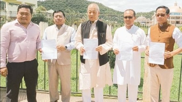 Congress MLAs walk out of Manipur Assembly, to boycott remaining ...