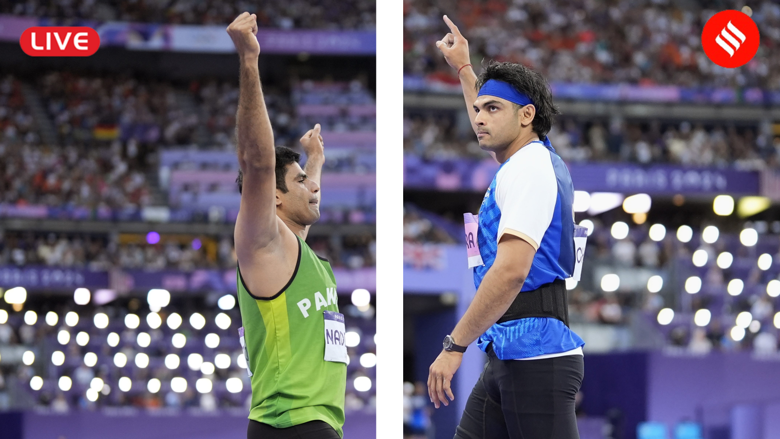 Neeraj Chopra at Paris Olympics highlights from men’s javelin throw ...