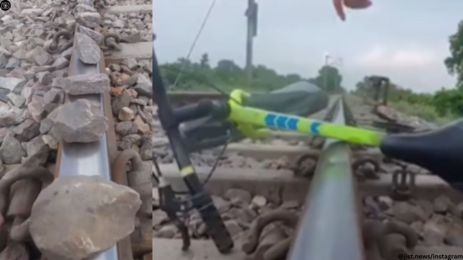 WATCH: UP Police arrest YouTuber for dangerous train track vandalism ...