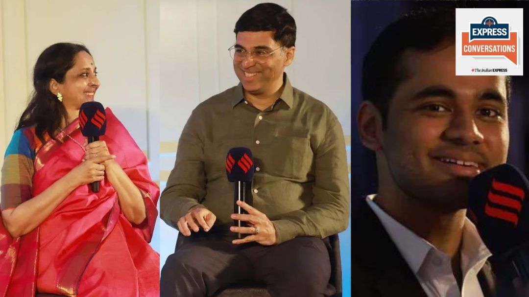 Chess Legend Viswanathan Anand, Aruna Anand & Arjun Erigaisi Exclusive ...