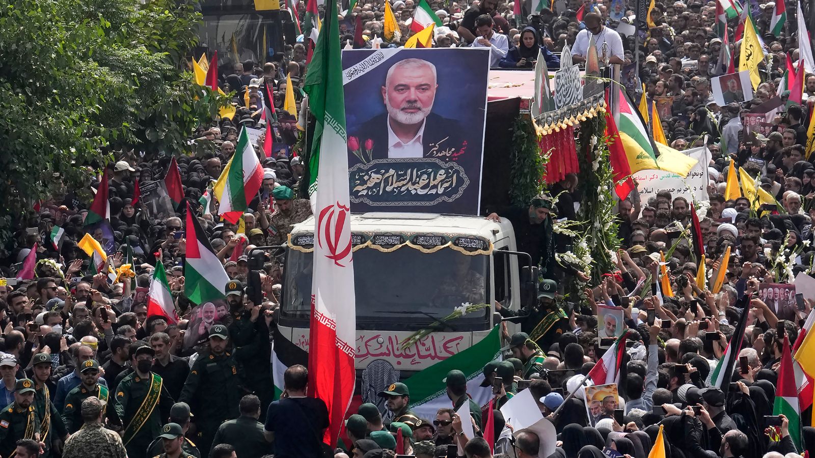 Iran says Hamas leader Haniyeh was killed by ‘short-range projectile ...