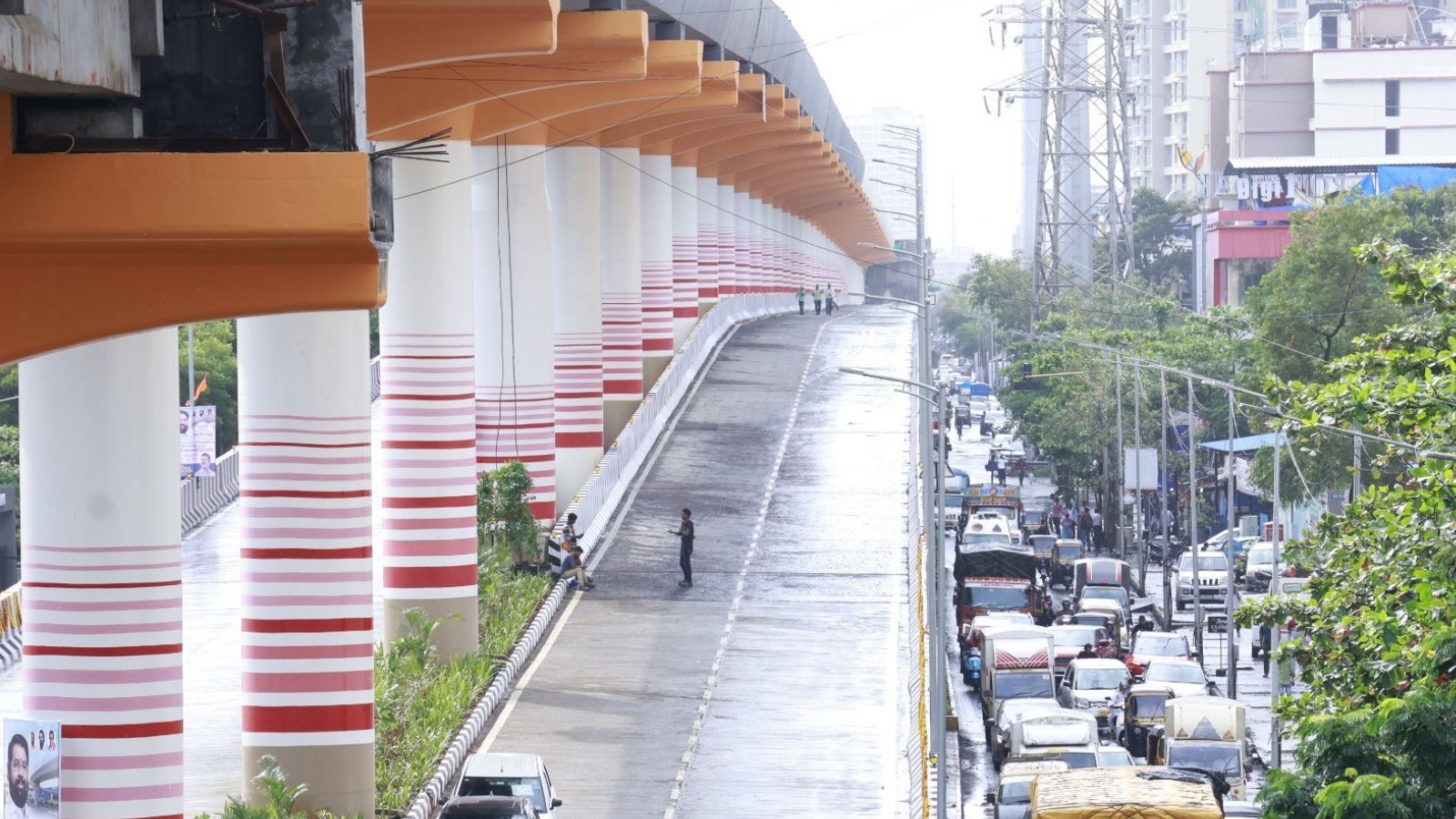 First double-decker flyover along Metro route opened in Mira Bhayander ...