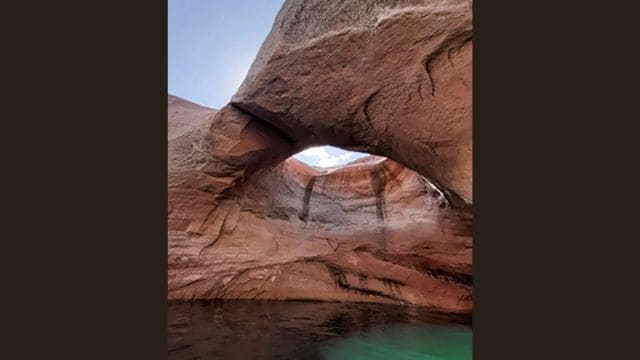 Double arch geological formation in Southern Utah collapses | World ...
