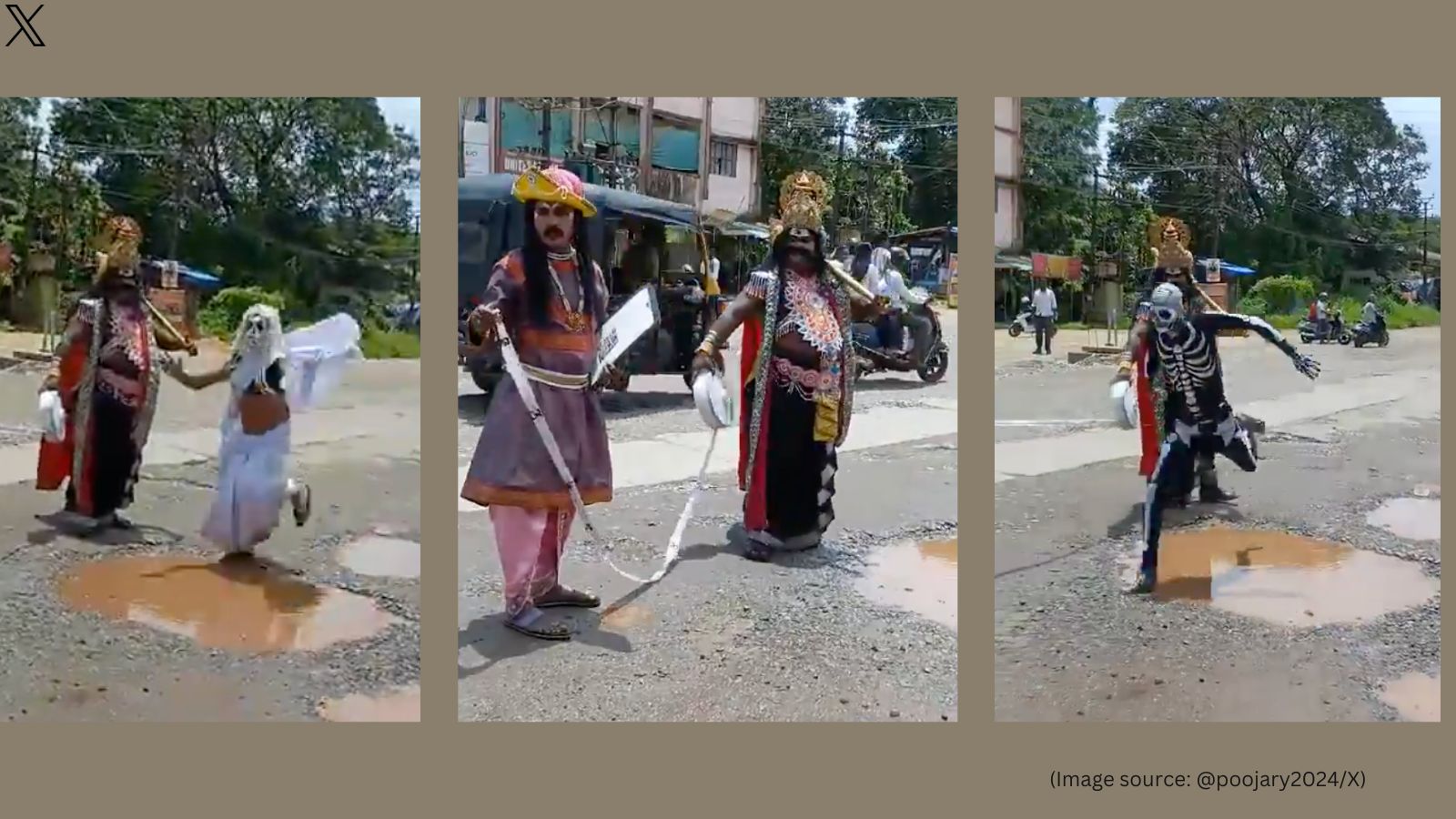 Watch: ‘Yamaraja and Chitragupta’ conduct long jump competition on ...
