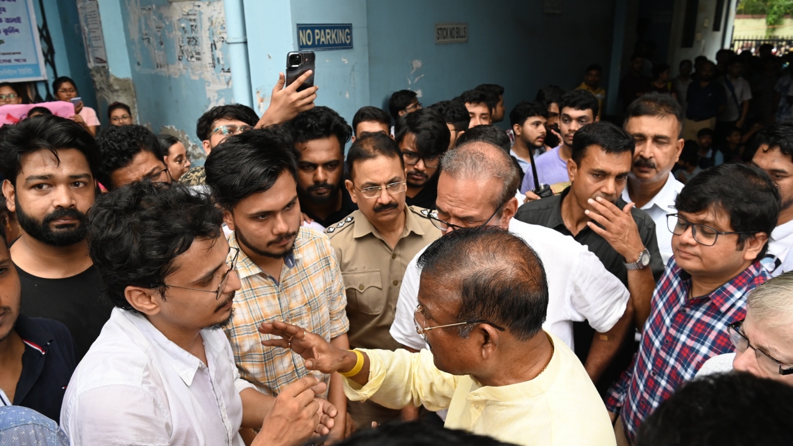 Kolkata medical college protesters lock Dr Sandip Ghosh’s room, say ...