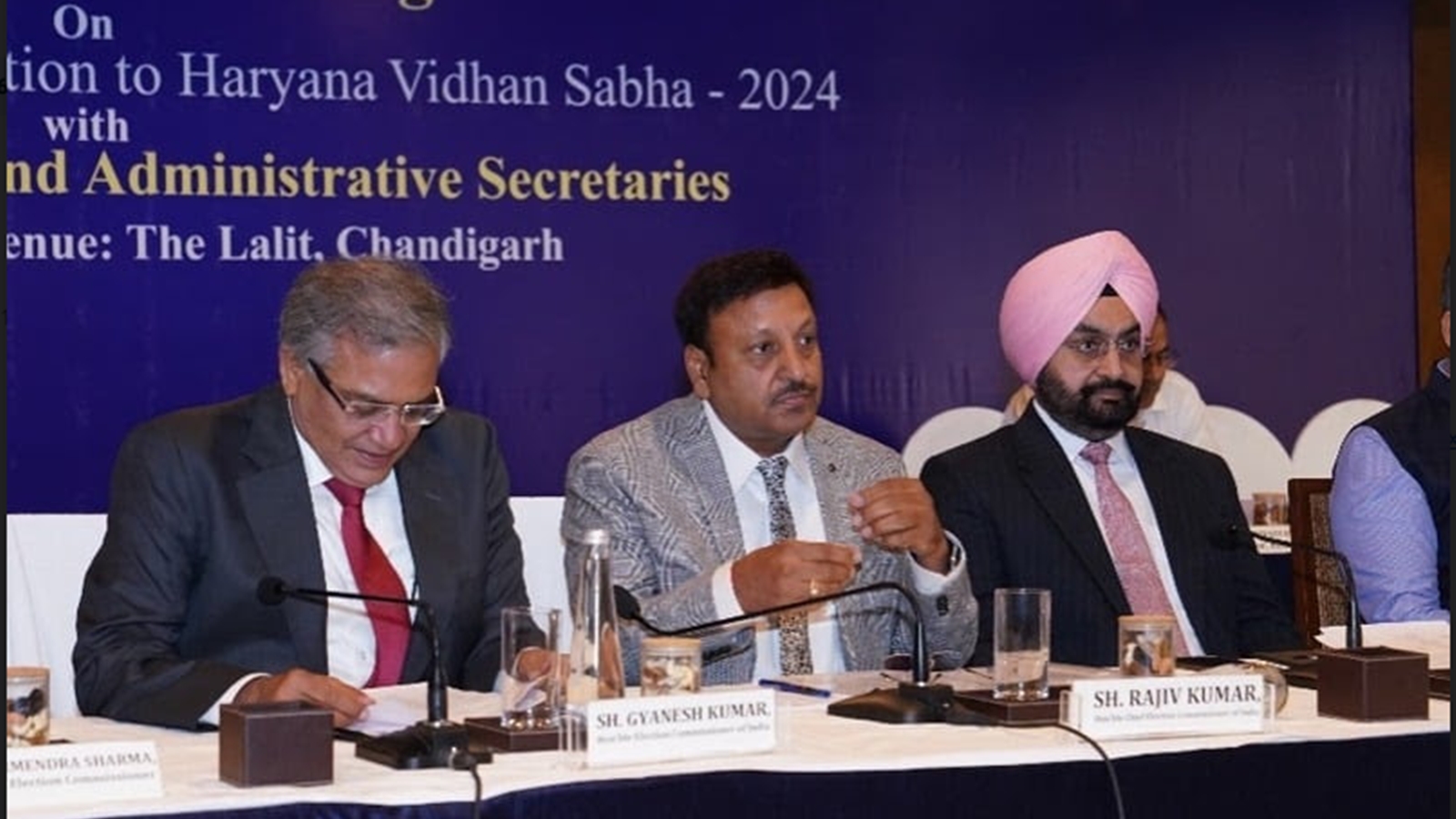 Assembly elections | Ensure level playing field: EC team tells Haryana ...
