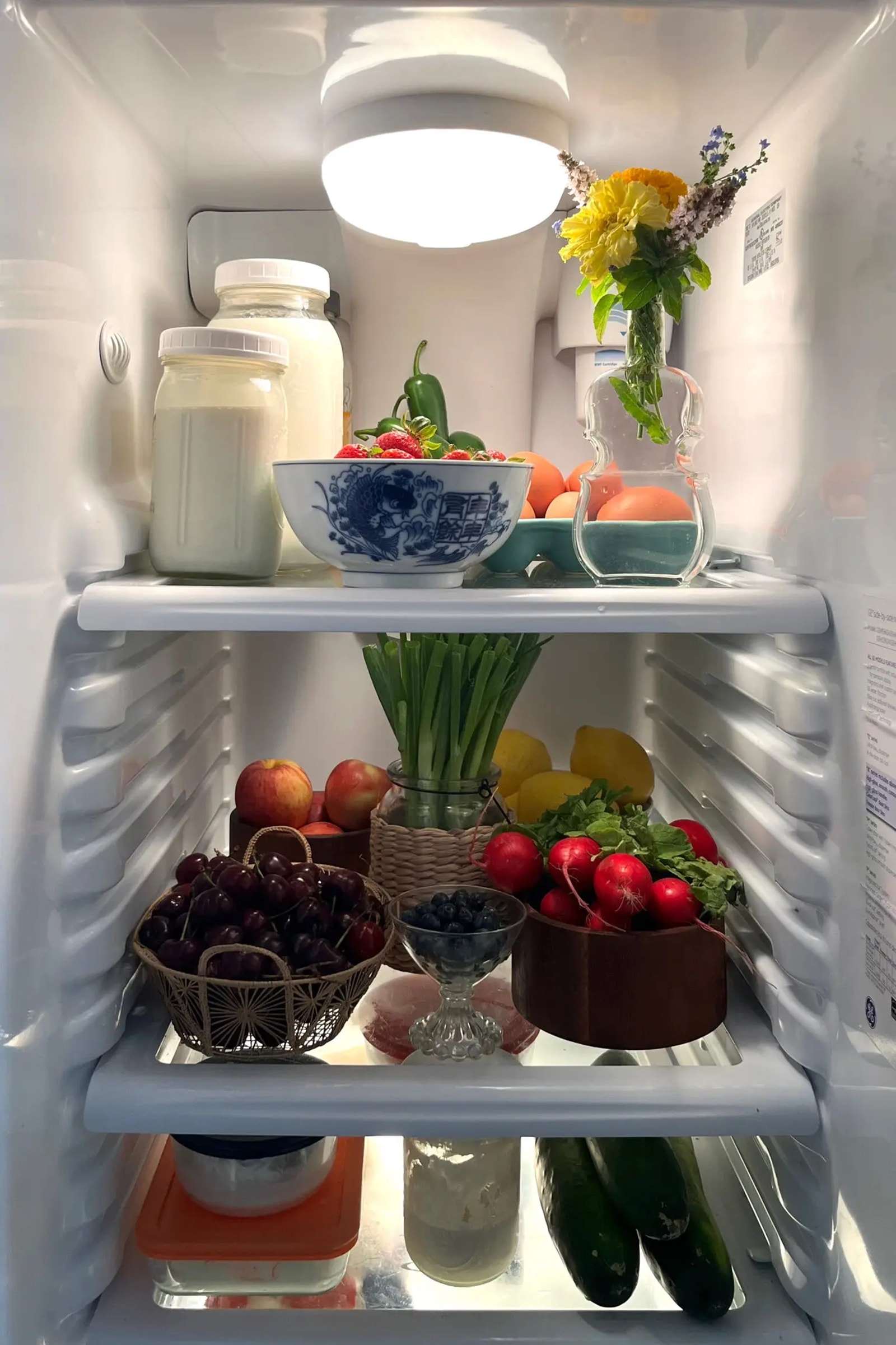 Not even the inside of your fridge is safe from decorating | Art-and ...