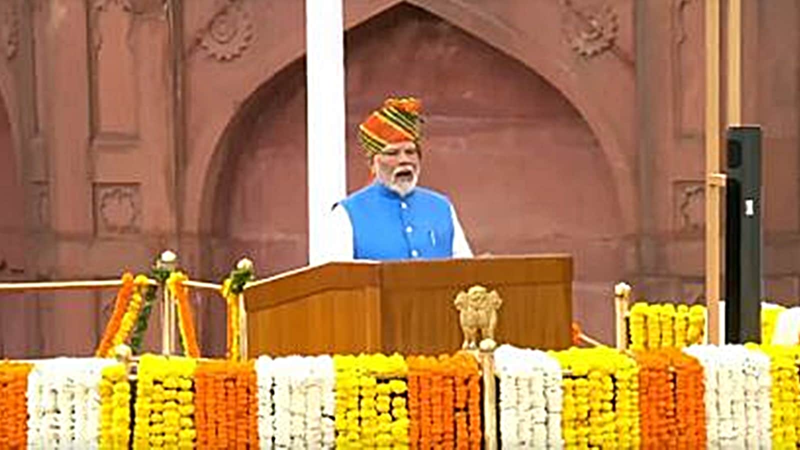 Independence Day 2024: In Red Fort address, PM Modi hails sacrifices of ...