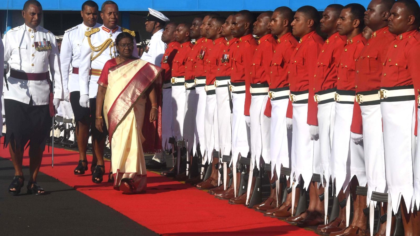 As President Murmu leaves for New Zealand, a look at her Fiji visit ...