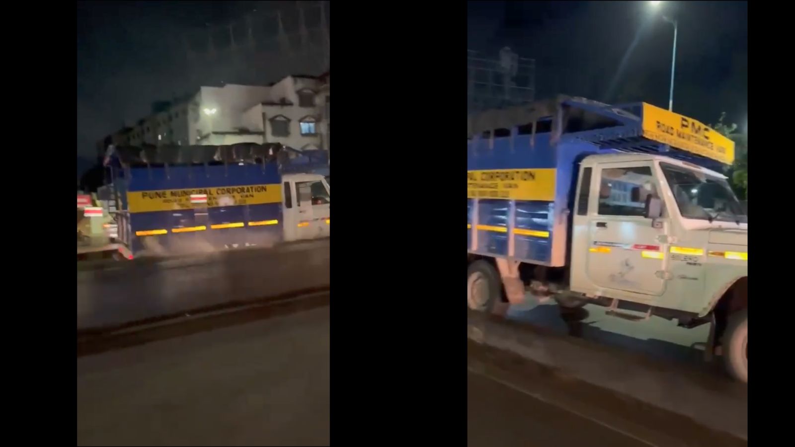 Tempo driver booked in Pune after viral video shows unmanned vehicle ...