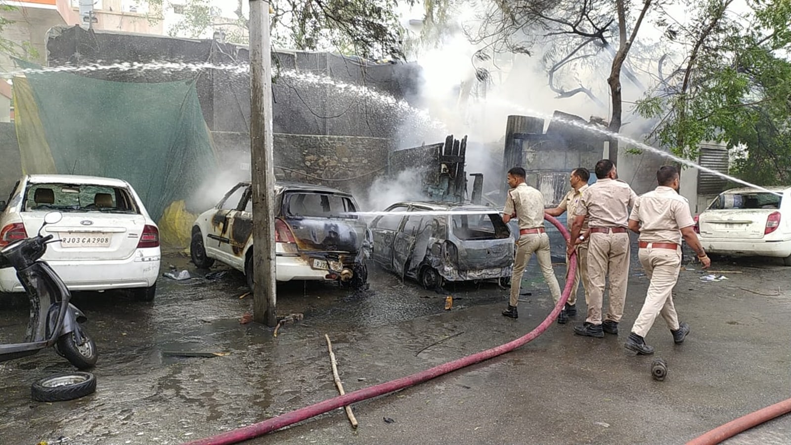 Communal tensions in Udaipur after student stabs schoolmate; mob sets ...