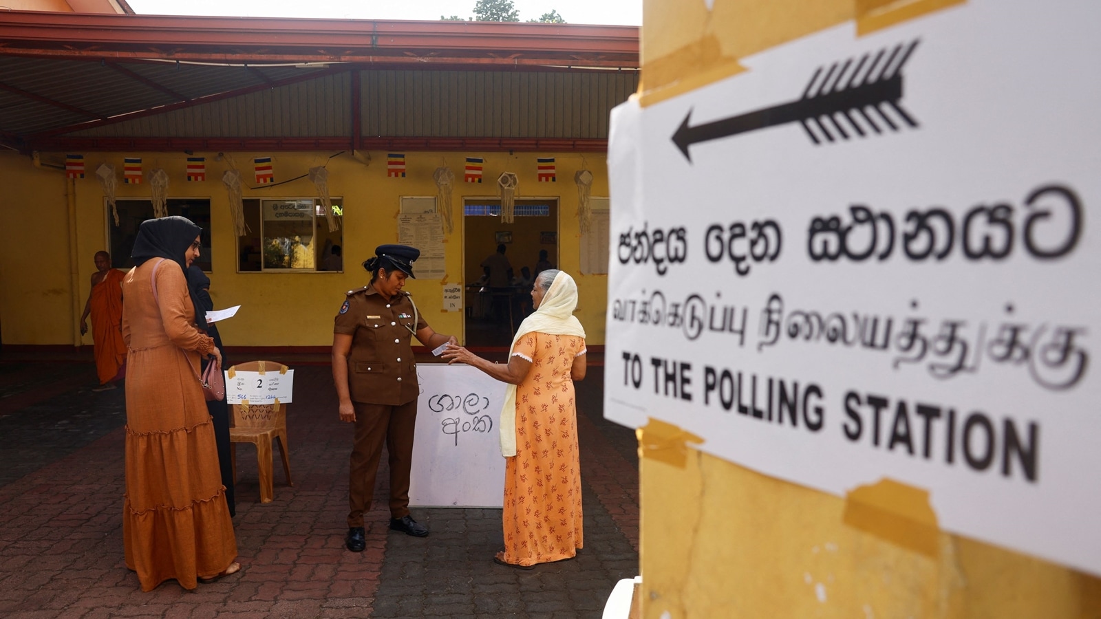 Voting underway in Sri Lanka presidential polls: In first elections since economic collapse ...