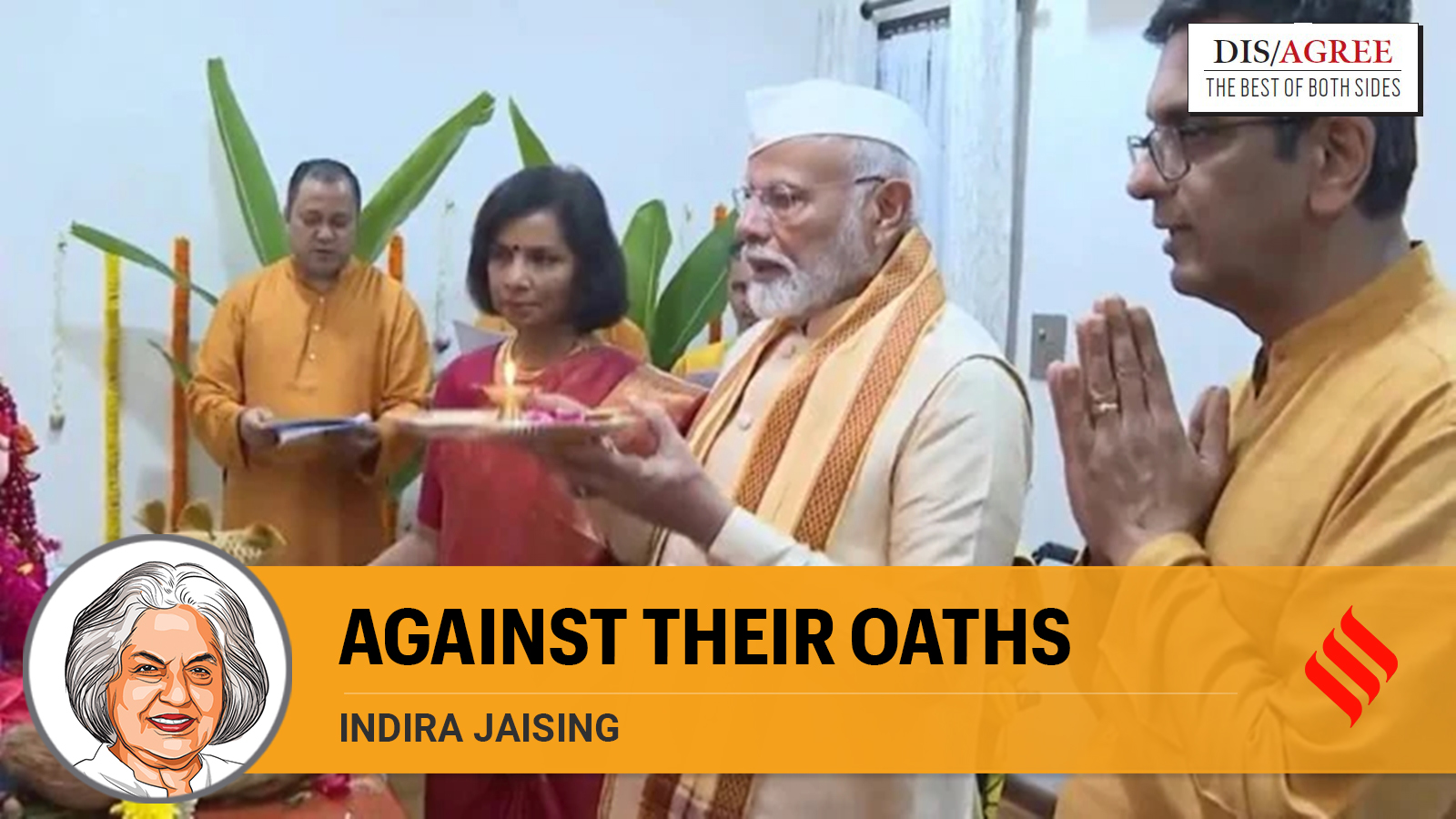 Why PM Modi and CJI Chandrachud’s public display of faith is troubling ...