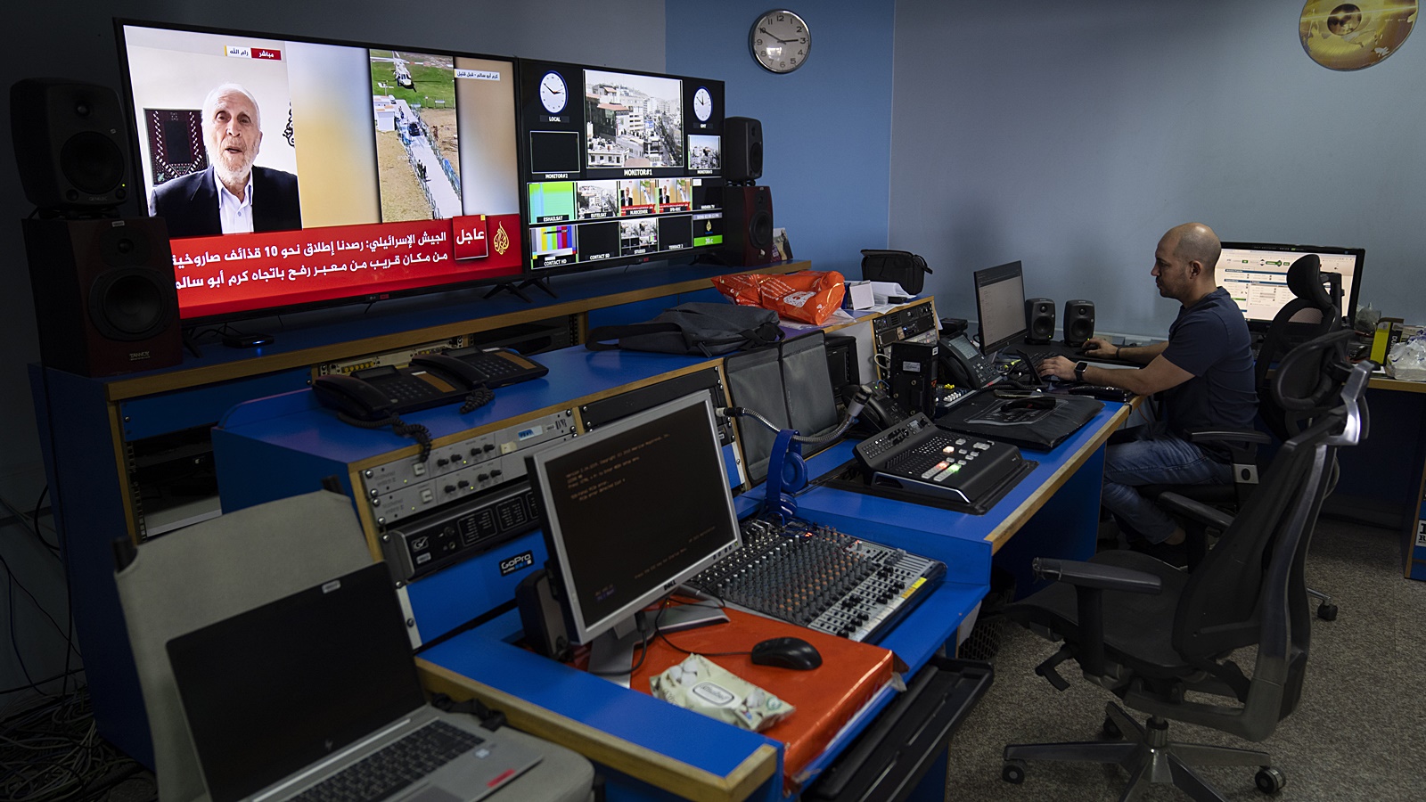‘Take all the cameras and leave’: Israel raids Al Jazeera office in ...