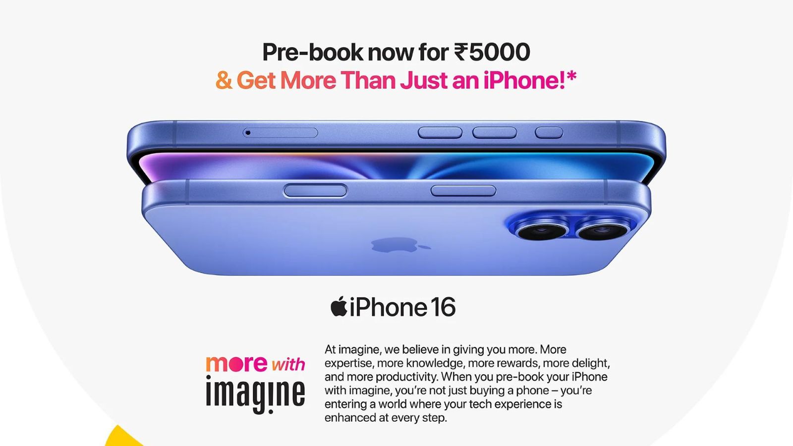 Apple iPhone 16 series for pre-order on Aptronix and Imagine: Base ...