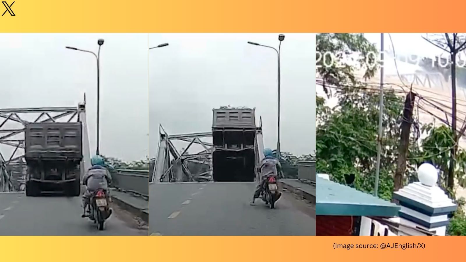 Super Typhoon Yagi: Truck plunges into river after bridge collapse in ...