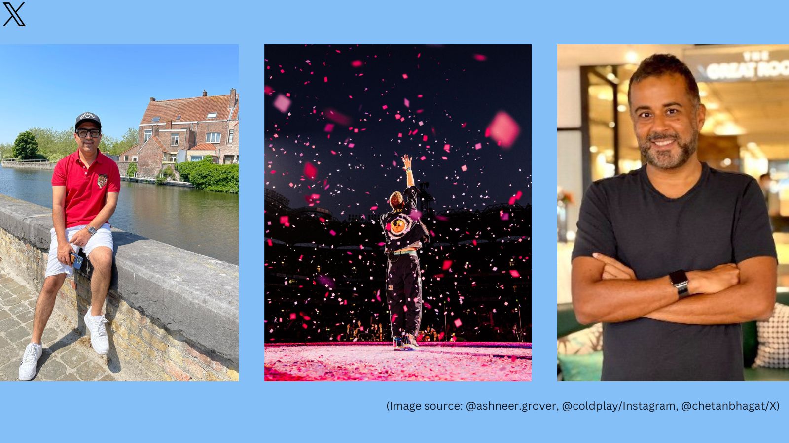 Coldplay Mumbai concert: Ashneer Grover claps back at Chetan Bhagat’s ...