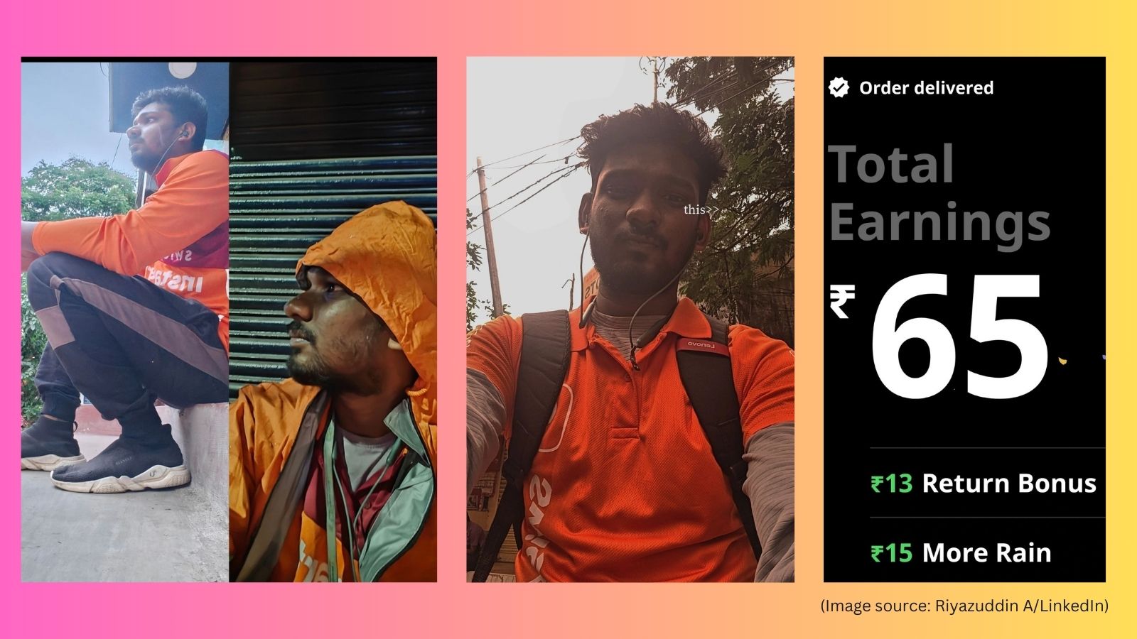 Forced to work as a Swiggy delivery agent, engineer recounts journey in ...