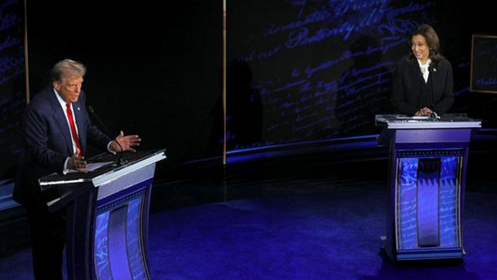 Donald Trump vs Kamala Harris Presidential Debate 2024 LIVE Updates ...