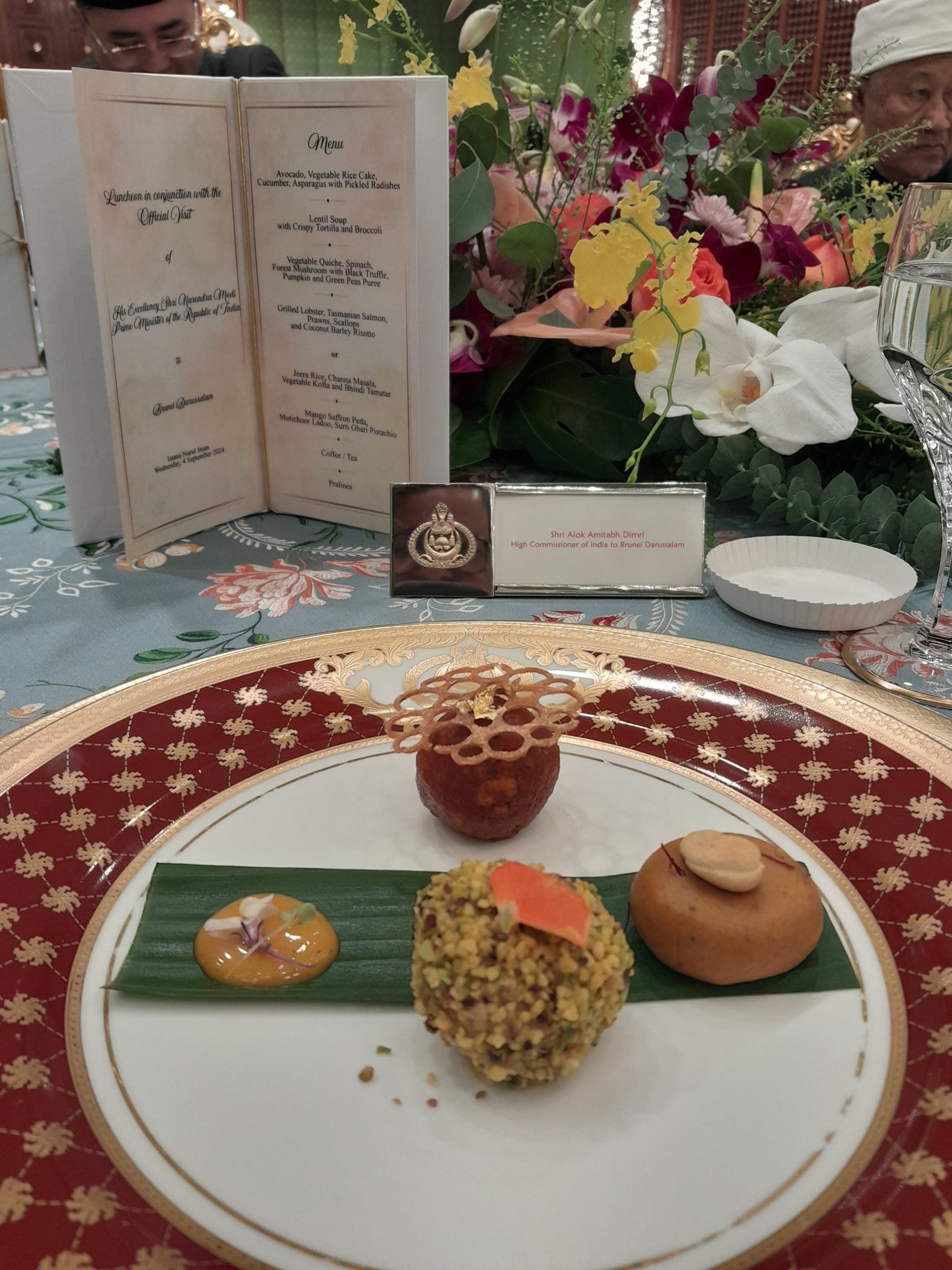 At Sultan’s house, PM Modi’s lunch menu: Mango saffron peda, motichoor ...