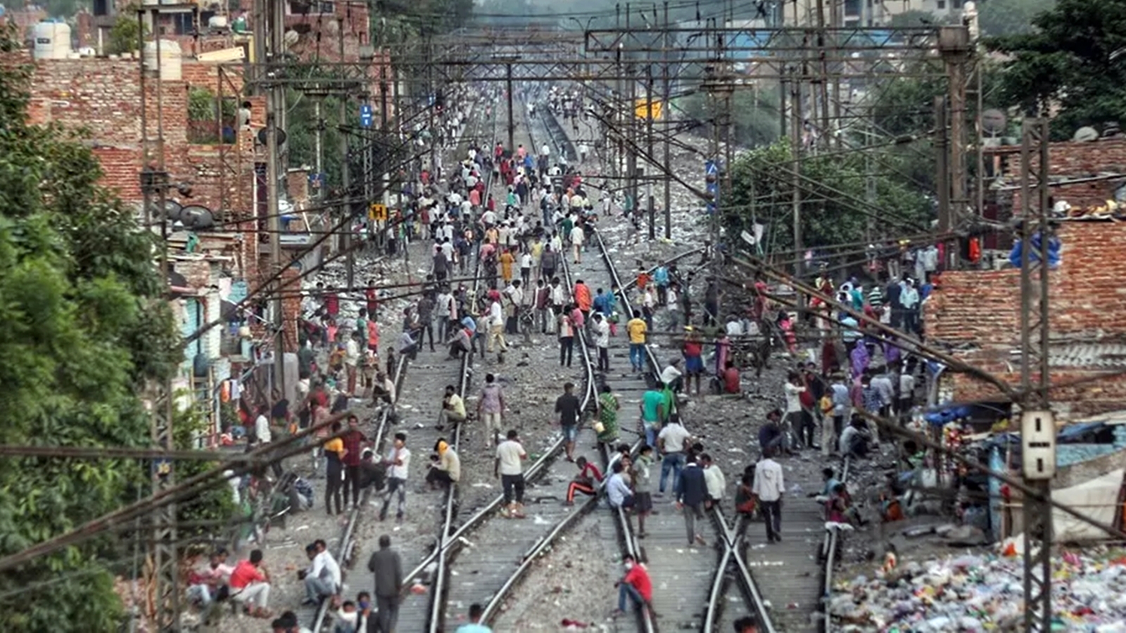 Residents in JJ colonies living in ‘sub-human conditions’: BJP stages ...