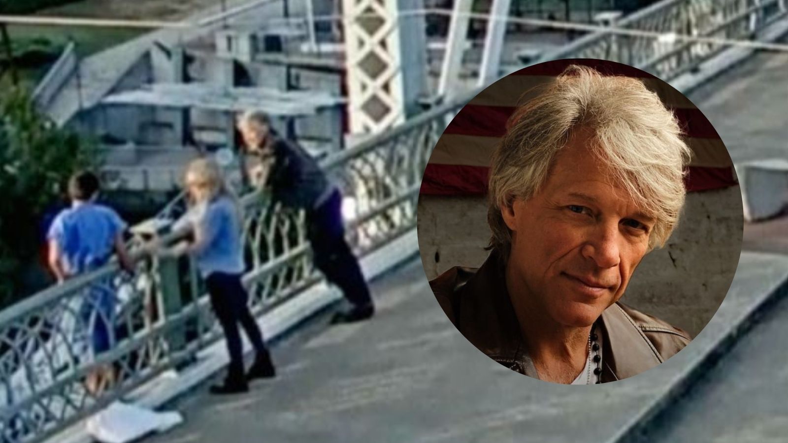 Jon Bon Jovi helps talk woman down from ledge on Nashville bridge ...