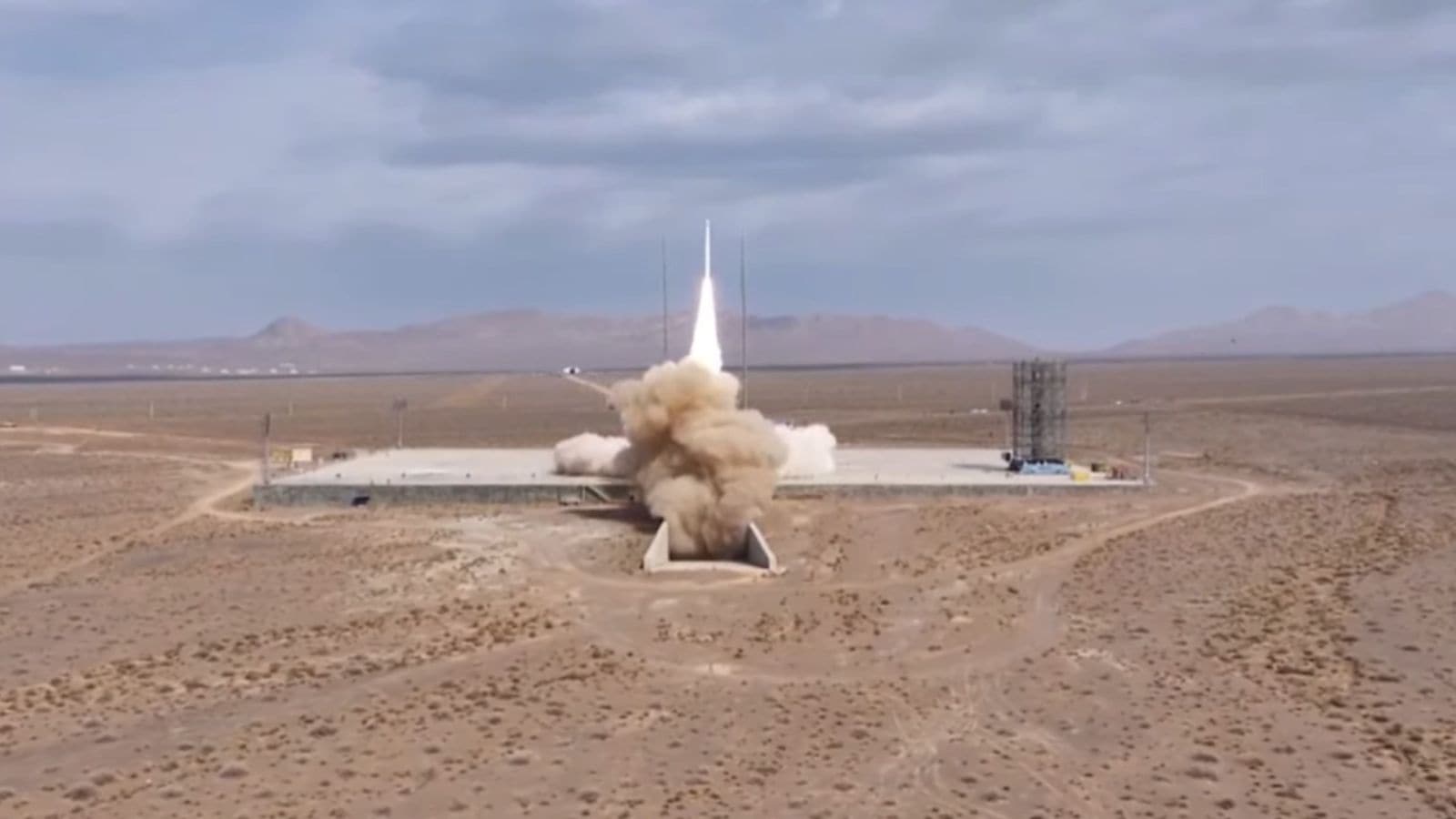 Iran launches Chamran-1 satellite amid Western concerns over missile ...