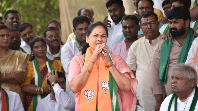 Union Minister Shobha Karandlaje, Karnataka Opposition Leader Ashok ... Union Minister Shobha Karandlaje, Karnataka Opposition Leader Ashok ...