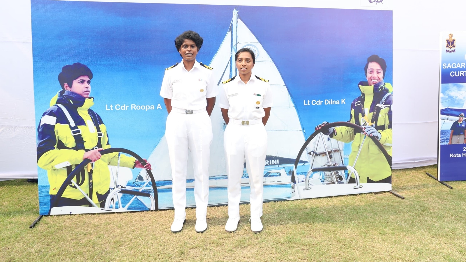 40,000 km in 8 months: 2 women Navy officers to set sail around the ...