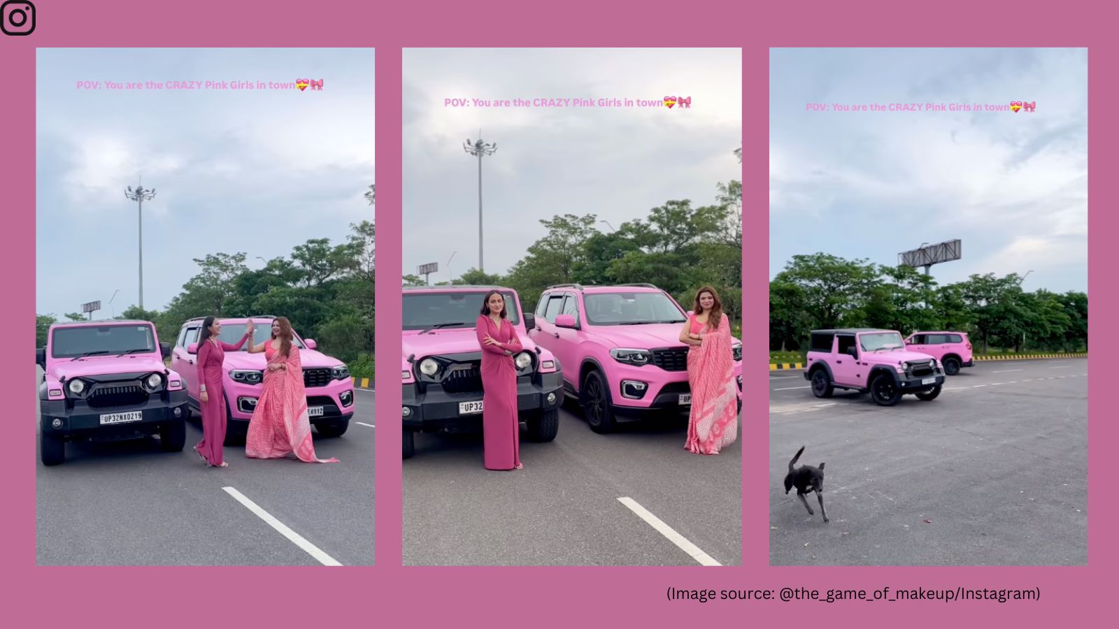 2 women colour their expensive SUVs pink in Uttar Pradesh: ‘Kardashians ...