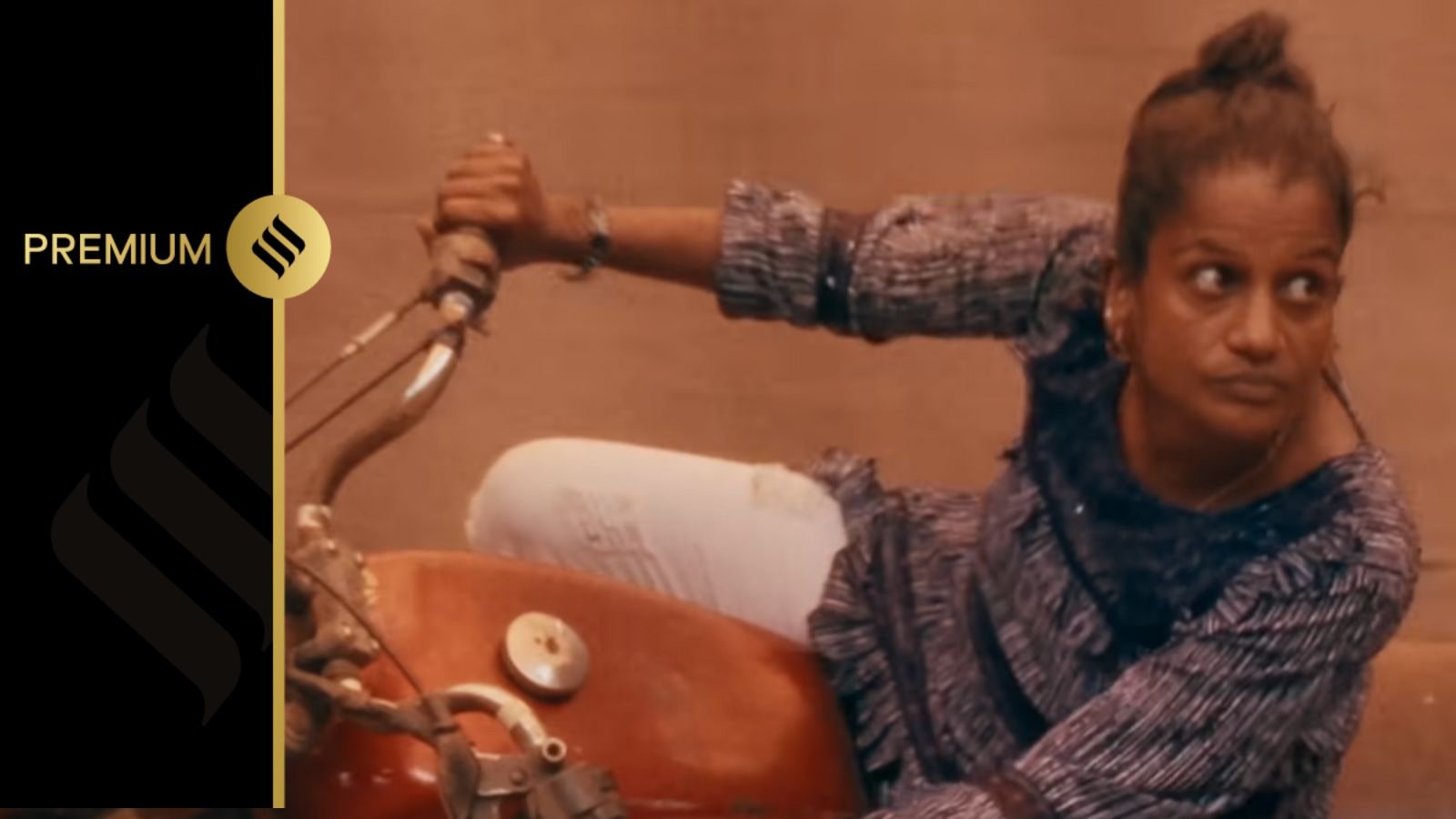 Meet Kashish, the lone woman stunt rider in Hanumankind’s super hit ...