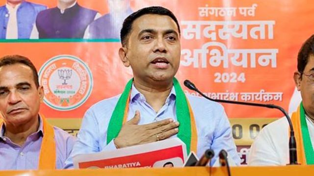‘Conflict of interest’: Congress slams appointment of Goa CM’s aide as ...