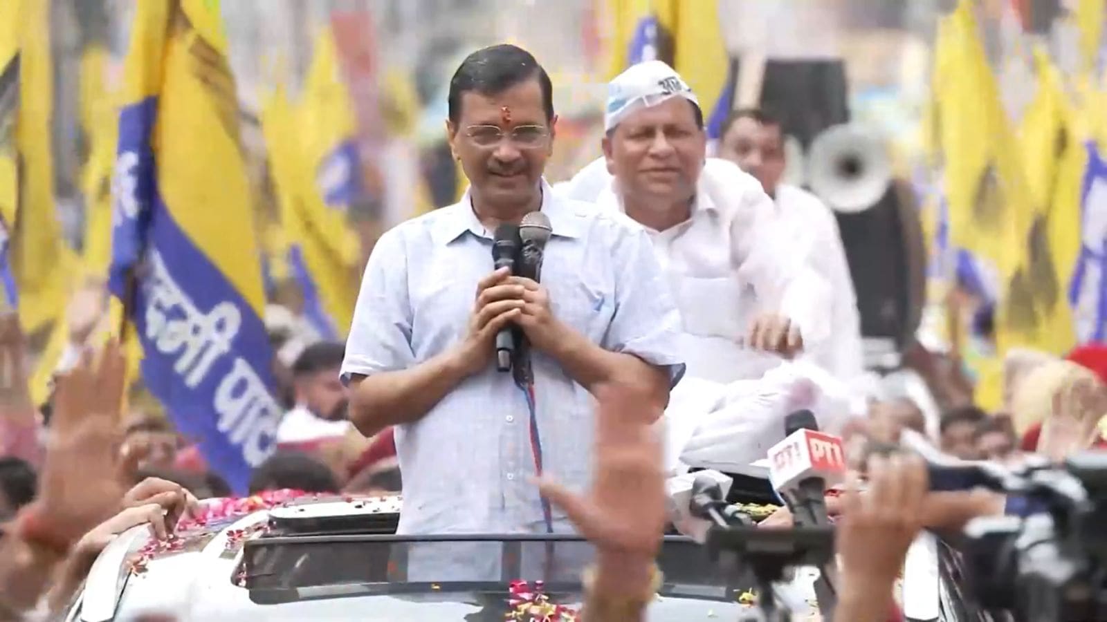Arvind Kejriwal kicks off AAP’s campaign in Haryana: ‘you can break ...
