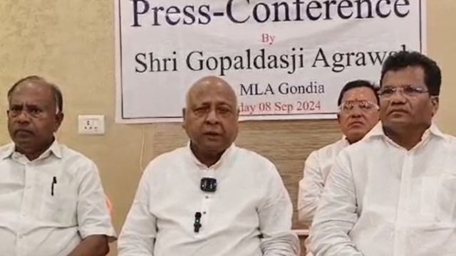 In setback to BJP, senior leader from Gondia Gopal Agrawal joins Congress | Mumbai News - The ...